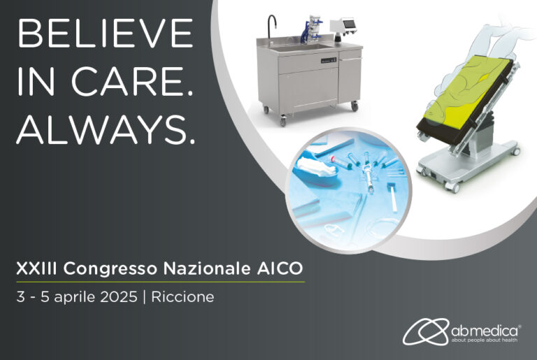 Infermiere di sala operatoria: le soluzioni ab medica ad AICO 2025 - ab medica